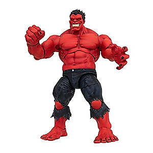 Diamond Select Toys Marvel Select Red Hulk 9-Inch Action Figure (Red)