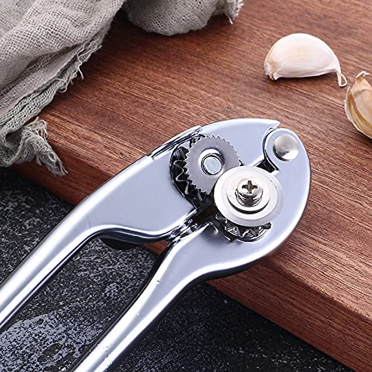 LICAIDAO Stainless Steel Classic Multifunction Can Opener/Bottle Opener