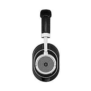 Master & Dynamic MW50+ Wireless Headphones Silver/Black (Renewed)
