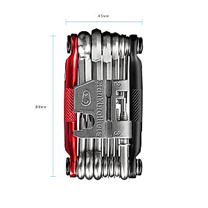 Crankbrothers Multi Tool M 19 Matte Black Red
