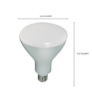 Satco S9635 11.5BR40/LED/3000K/940L/120V (6 LED Light Bulbs)