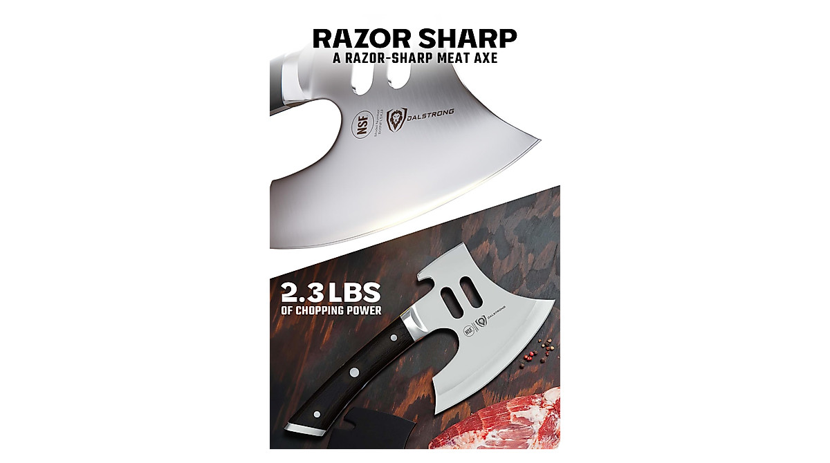 Dalstrong Meat Chopper Axe - Elite Butcher Cleaver