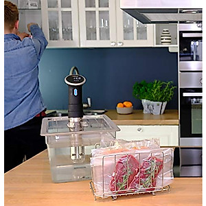 C10L-AP Lid for LIPAVI C10 Sous Vide Container, with cut-out for the Anova Precision immersion circulator