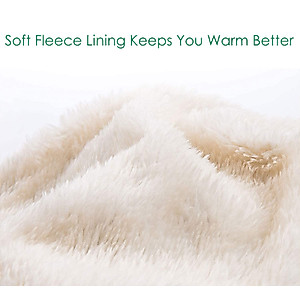 Baby Winter Hat, Toddler Winter Hat, Fleece Lined Girls Boys Infant Winter Hat, Kids Winter Hat Scarf Earflap Hood Skull Caps, 1-4T (Bear Pink)