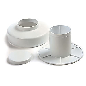 Norpro Hamburger Press, One Size, White