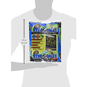 Zoo Med HydroBalls Lightweight Expanded Clay Terrarium Substrate, 2.5 Pounds
