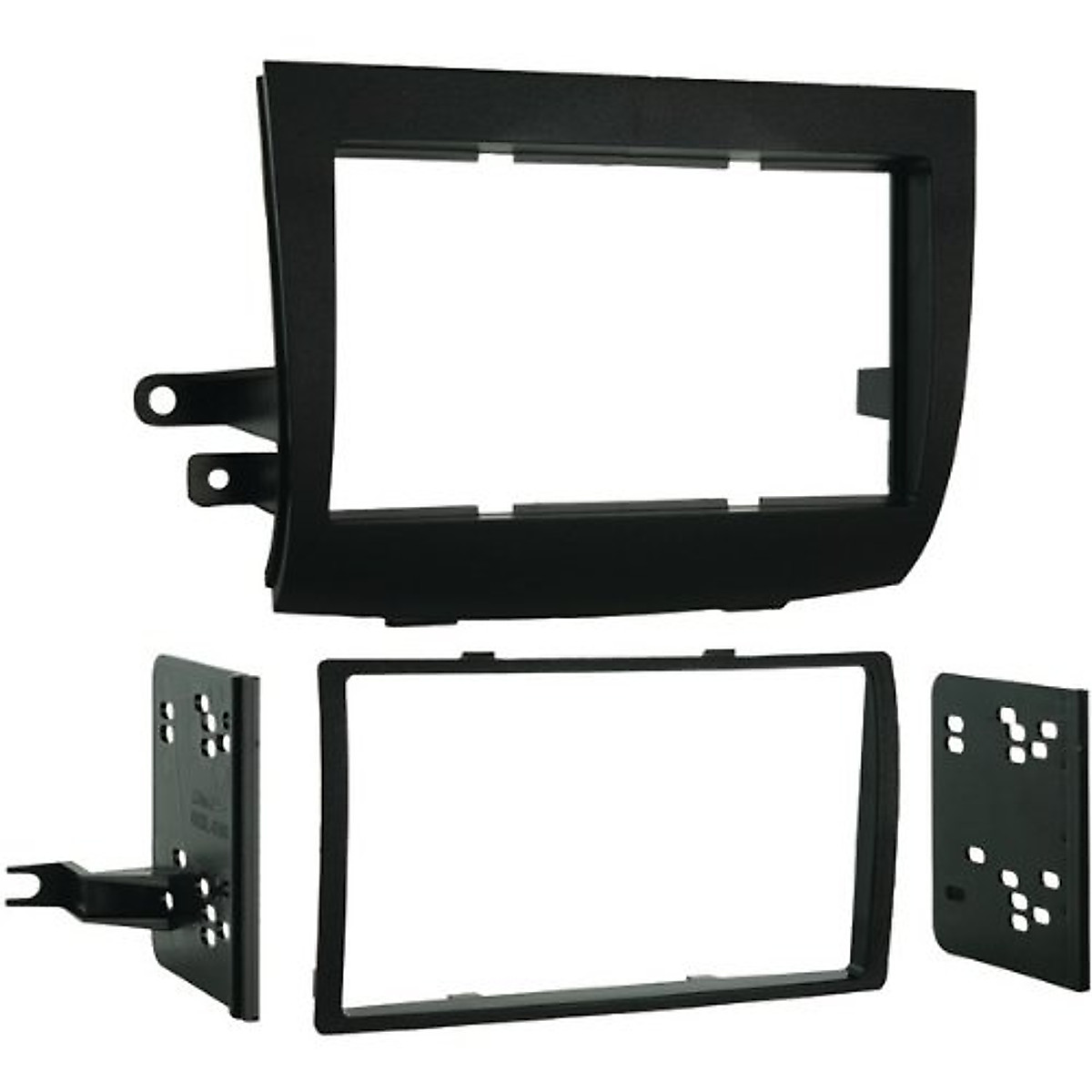 ISO Double DIN Radio Provision compatible for Toyota Sienna Kit 04-10