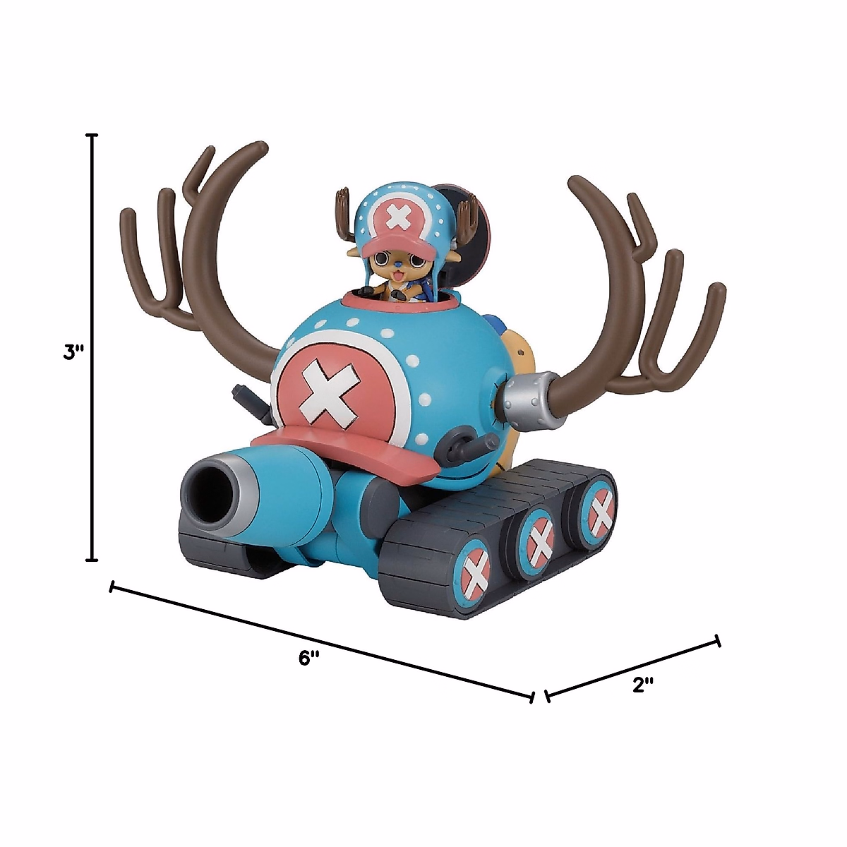 Bandai Hobby Mecha Collection #1 Chopper Robot Tank Model Kit (One Piece) (BAN189430)