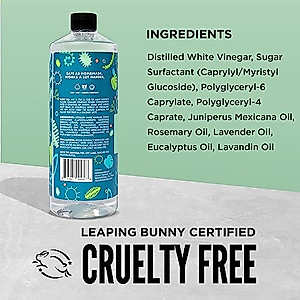 Aunt Fannie's Ultra Concentrated Floor Cleaner Vinegar Wash, Multi-Surface Floor Cleaner For Mopping, Eucalyptus Scent, 32 oz. (Pack of 1)