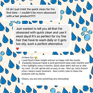 Allyoos A Quick Clean, Hair Rinse, Removes Sweat, Oil & Buildup From Scalp & Hair, No Suds, Dry Shampoo Alternative, Balances Scalp, Sulfate-Free