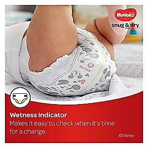 HUGGIES Snug and Dry Baby Diapers Big Pack, 88 Count