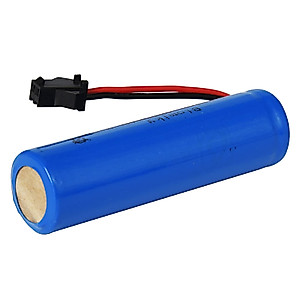 Blomiky 3.7V 1200mAh 2 Pack Li-ion Rechargeable Battery with SM2P Plug and Charger Cable for Remote Control Cars Trucks 3.7V 1200mAh 2