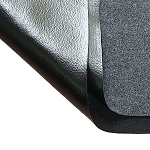 Huhudde Large Under Grill Mat for Outdoor Charcoal Flat Top Smokers Deck Protective Mat Fireproof Grill Pads Heat Resistant BBQ Floor Mat for Outdoor Grill