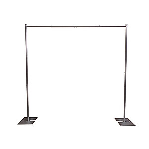 OnlineEEI Premier Portable Pipe and Drape Backdrop Kit 8ft x 10ft (No Drapes)
