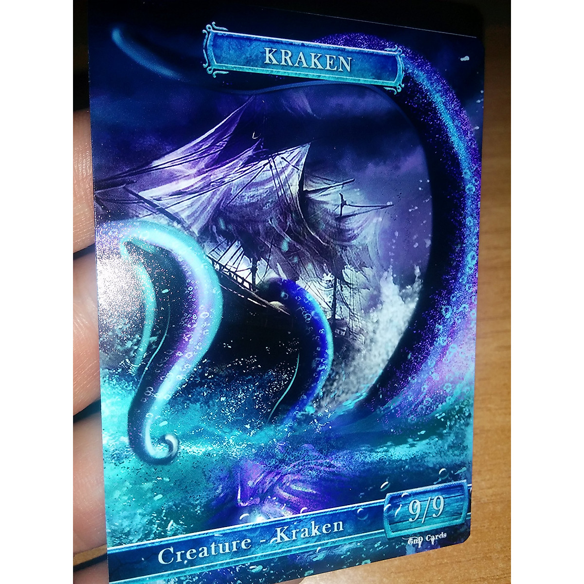 Kraken Pack Custom Tokens (for Kiora,The Crashing Wave)