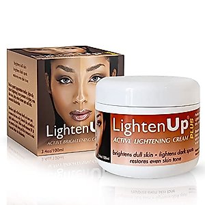 LightenUp Plus Active Skin Brightening Cream - 3.4 Fl oz / 100 ml - Hyperpigmentation Cream, Dark Spots Creams For Face and Body