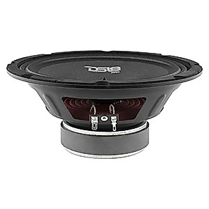 DS18 PRO-B8.4 Loudspeaker 8" Mid-Range Car Audio Speaker with Bullet 4-Ohms 140 Watts - Premium Quality Audio Speakers for Car or Truck Stereo Sound System (1 Speaker)