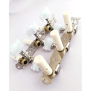 Ubrand A Plate Classical Guitar String Machine Heads Tuning Pegs Keys Tuners Set (2101-GDN02)