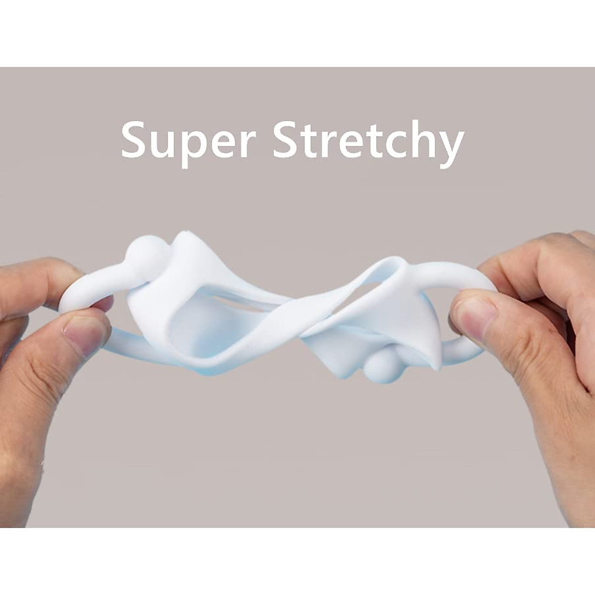 Smarbore Bottle Handles for Dr Brown Baby Bottles, 100% Silicone Baby Bottle Holder for Easy Grip, Sippy Cup Handle for Dr Brown Narrow Sippy Bottle, Teach Babies to Drink Independently, 2 Pack