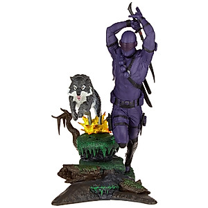 DIAMOND SELECT TOYS LLC DCD 40TH GI Joe Gallery Snake Eyes Variant PX PVC Statue