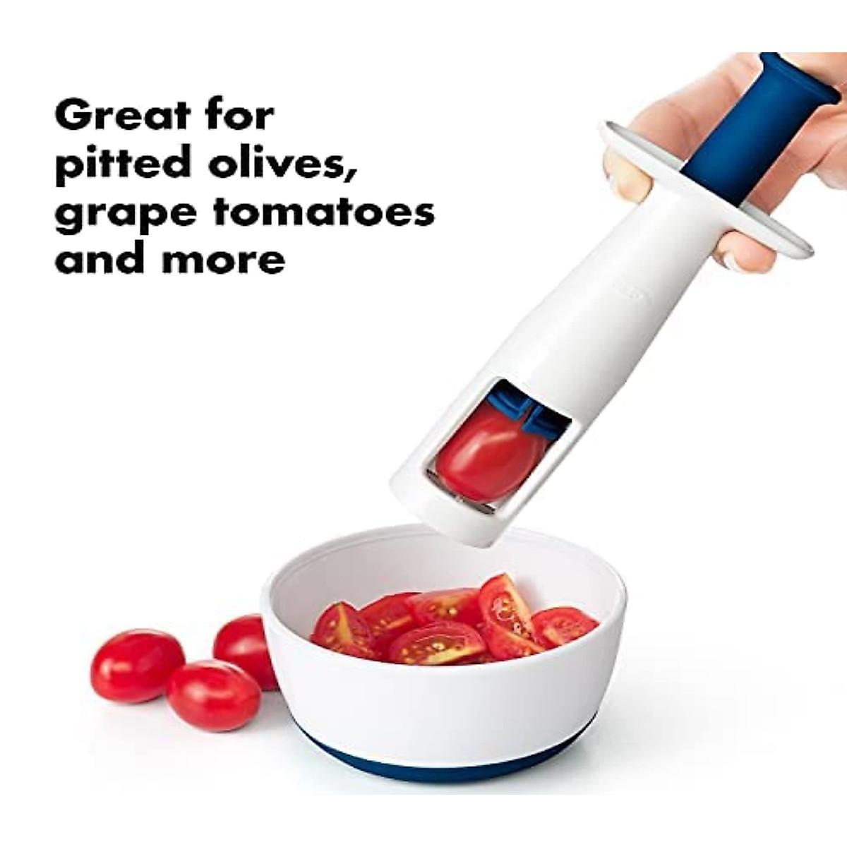 OXO Tot Grape Cutter, Navy