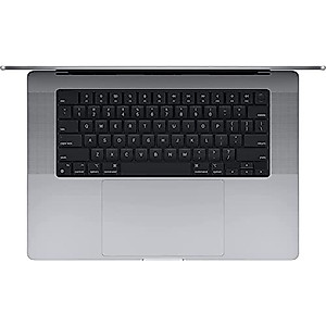 Late 2021 Apple MacBook Pro with Apple M1 Pro chip (16-inch, 16GB RAM, 512GB SSD) Space Gray (Renewed)