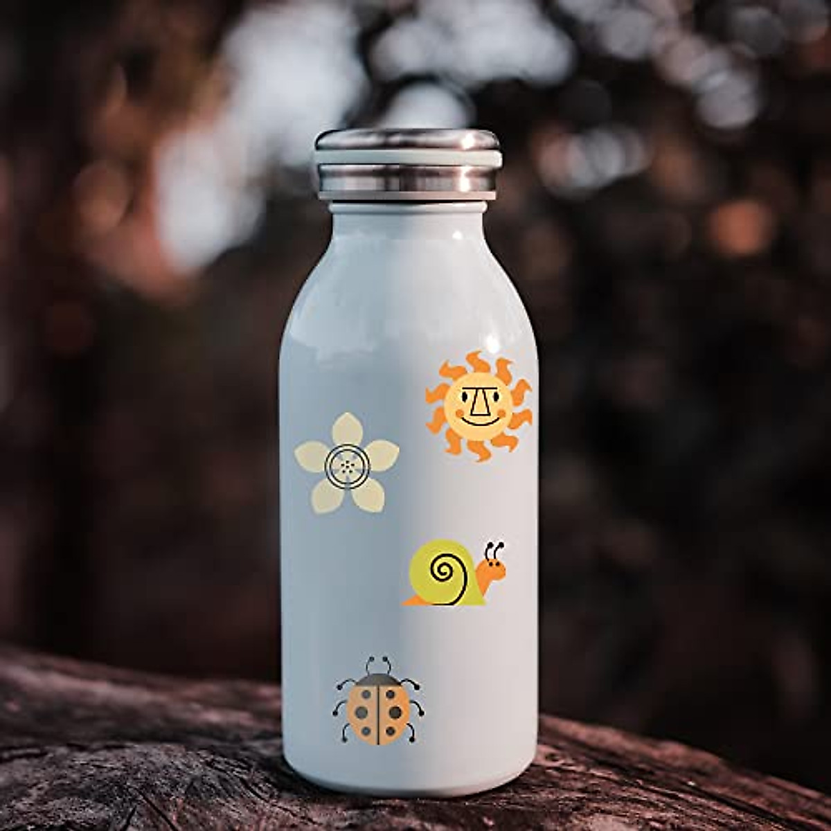 DGBDPACK Printable Vinyl Sticker Paper 8.5"x11" Glossy Sticker Paper 20 Sheets Translucent Waterproof Self-adhesive for Inkjet Printer