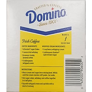 Domino Premium Pure Cane Sugar Cubes Dots, 1 Pound Box