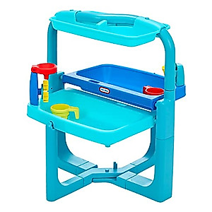 Little Tikes Easy Store Outdoor Folding Water Play Table with Accessories for Kids, Children, Boys & Girls 3+ Years, Mutlicolor, 660429C3