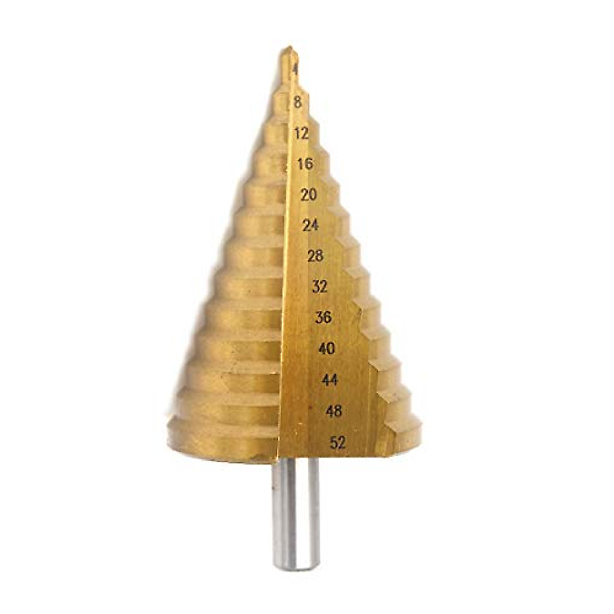 Driak 4-52mm Metric HSS Titanium Surface Step Drill Bit Set for Wood Metal Hard Materials Hole Drilling Tool