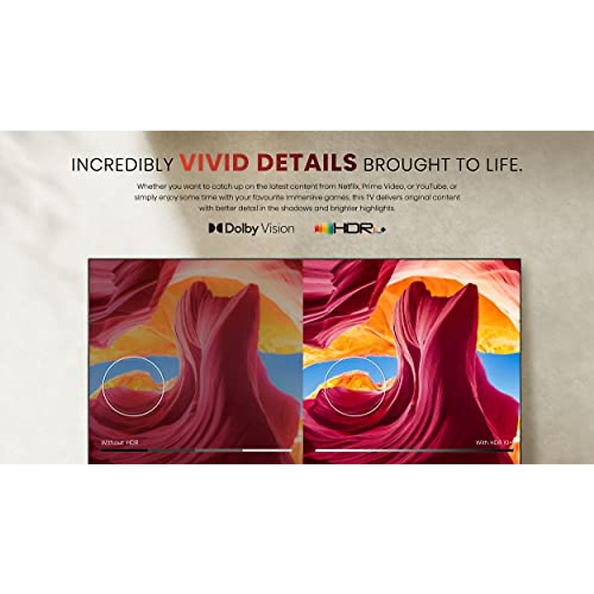 Hisense ULED 4K Premium 55U6H Quantum Dot QLED Series 55-Inch Smart Google TV, Dolby Vision Atmos, Voice Remote, Compatible with Alexa (2022 Model), Black