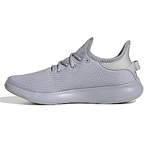 adidas Women's Cloudfoam Pure Sportswear Sneakers, Halo Silver/Orbit Grey/Grey, 10