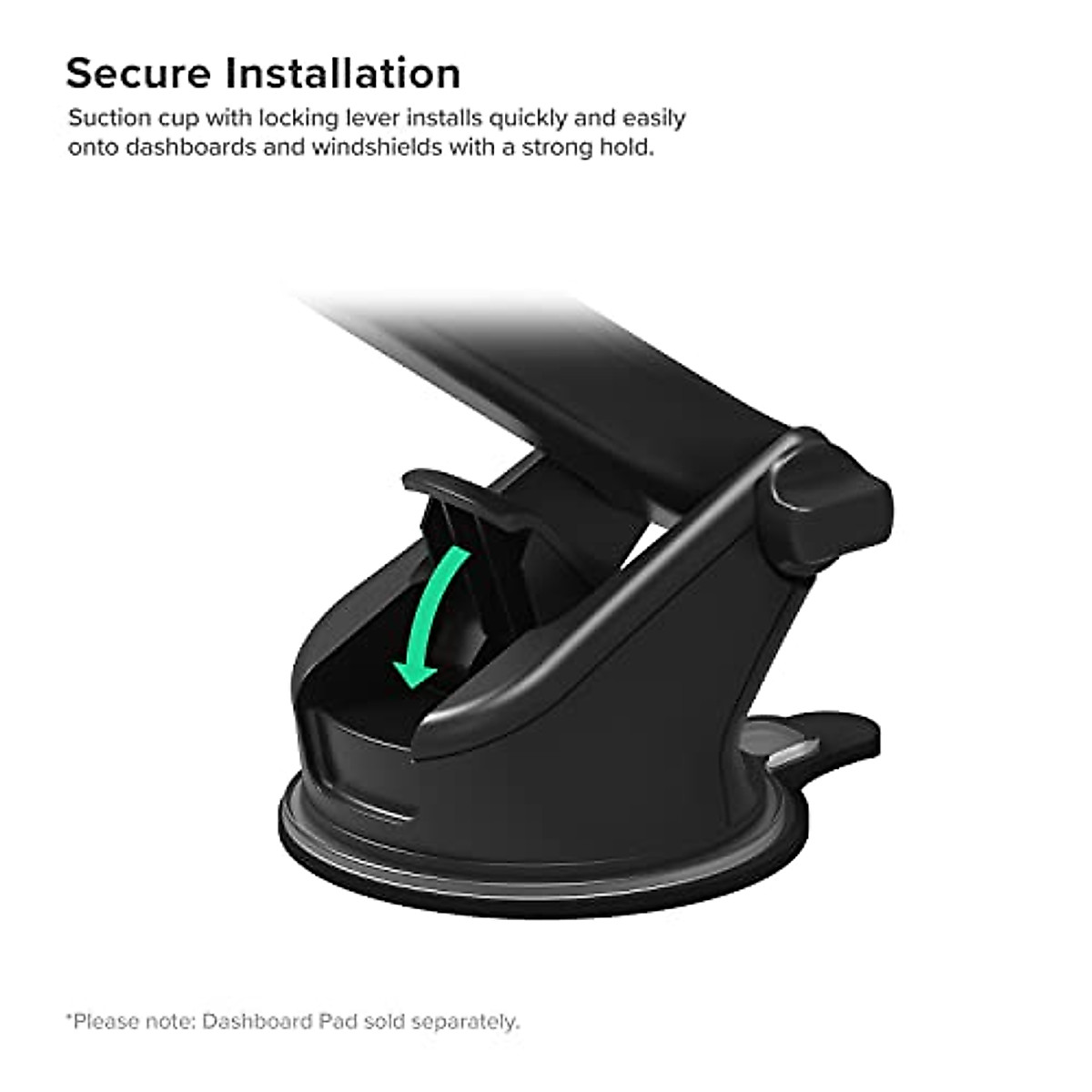iOttie EOT 4 Dash Mount with Extra Dashboard Base