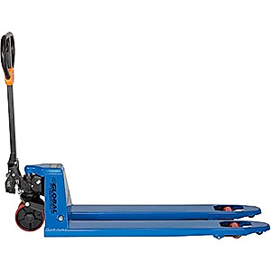 Global Industrial 5500 Lb. Capacity Narrow Aisle Pallet Jack Truck, 18 x 48 Forks