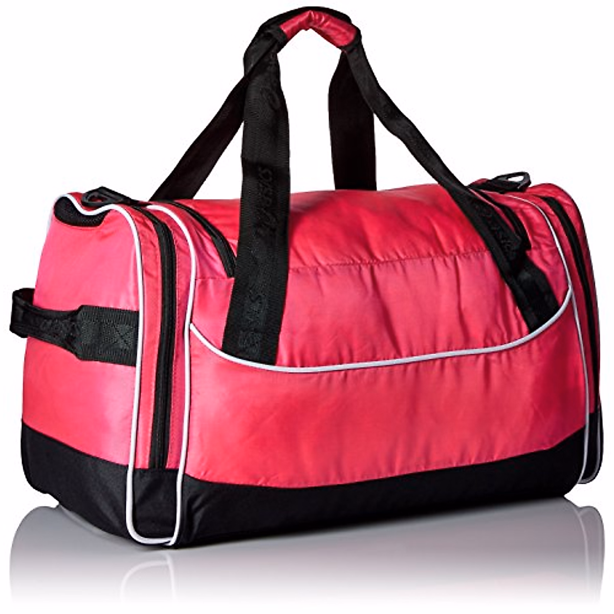 ASICS Edge Medium Duffle Bag, Pink Glow, One Size