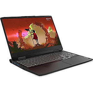 Lenovo IdeaPad Gaming3 Laptop 15.6 FHD Display 120Hz| NVIDIA GeForce RTX 3050| AMD Ryzen5 6600H| Windows 11| Backlit Keyboard| USB C| Wi-Fi6| Webcam| HDMI Cable| 2022 (32GB DDR5 RAM | 1TB PCIe SSD)