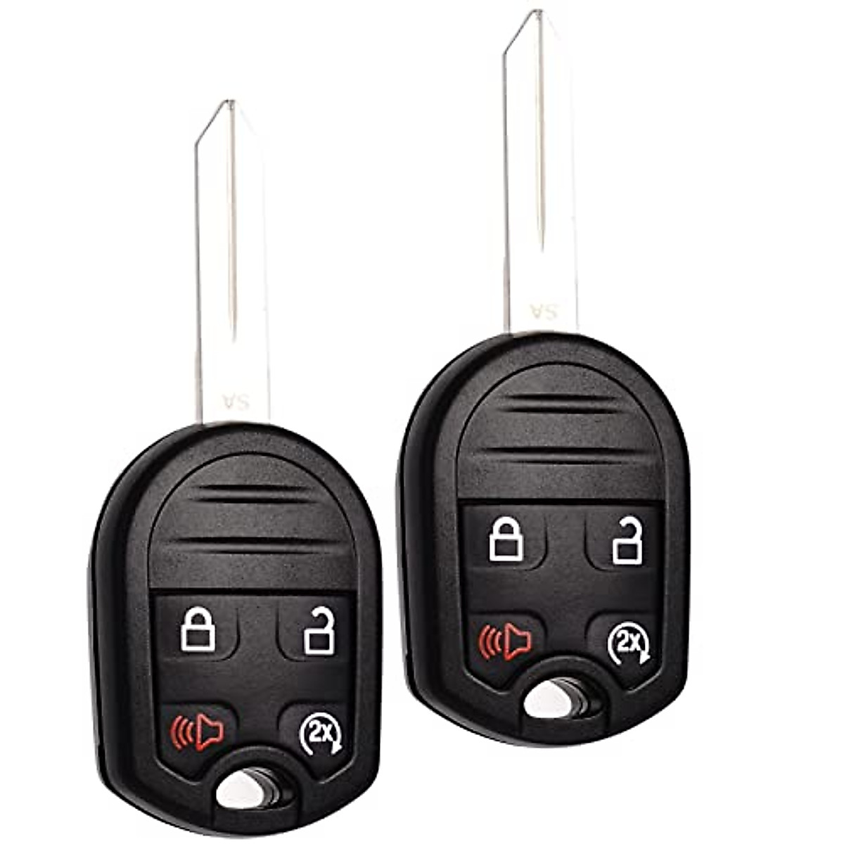 Key Fob Remote Replacement Fits for Ford F-150 /F150 2011 2012 2013 2014 F-250 F-350 Super Duty 2011-2015 2016 Explorer Expedition 2009-2017 CWTWB1U793 Keyless Entry Remote Start Control OUC6000022