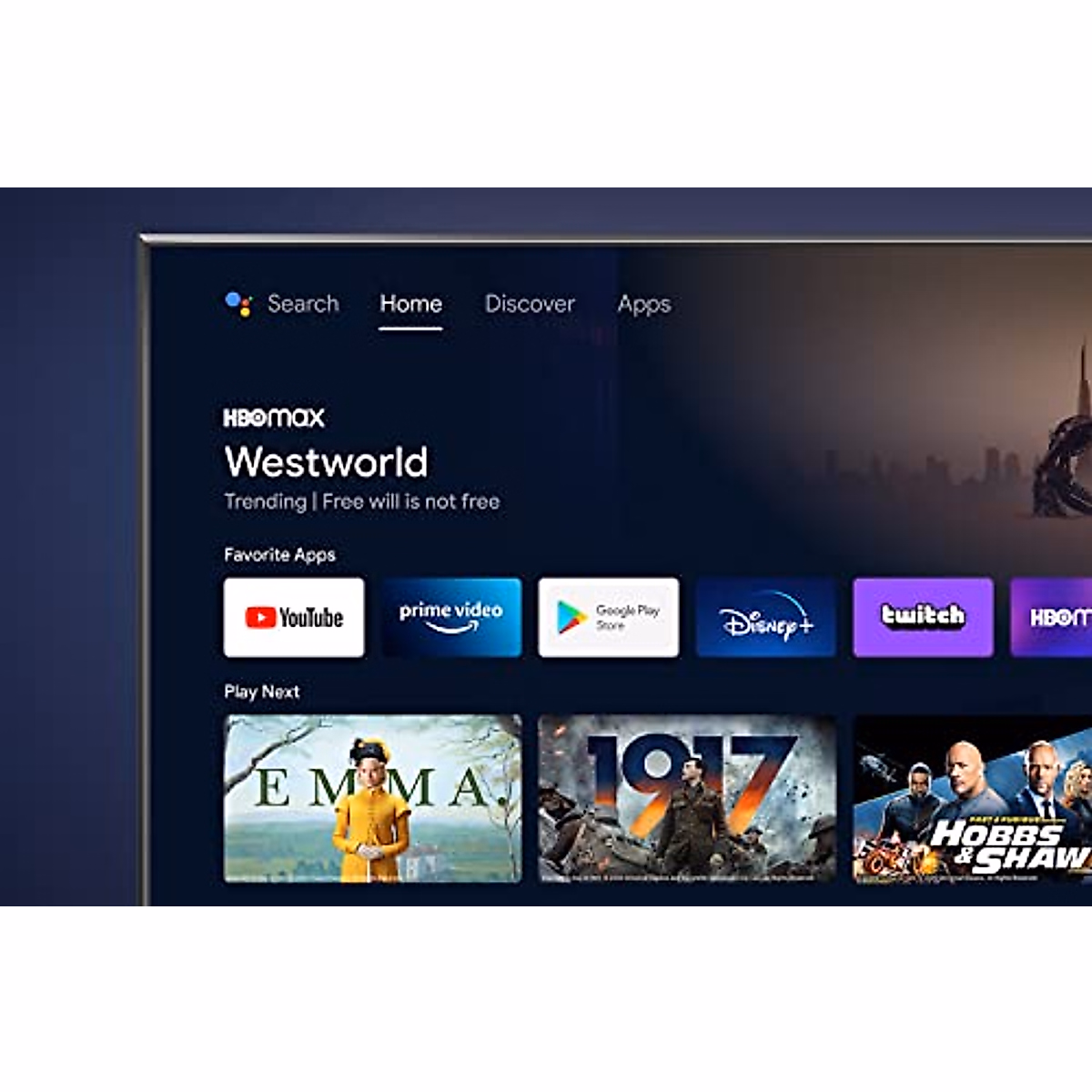 Hisense 100L9G-CINE100A 4K UHD Laser TV, Triple-Laser UST Ultra Short Throw Projector with 100" ALR Screen, 3000 Lumens, Android TV, HDR10, 40W Dolby Atmos, Built-in Alexa and Google Assistant