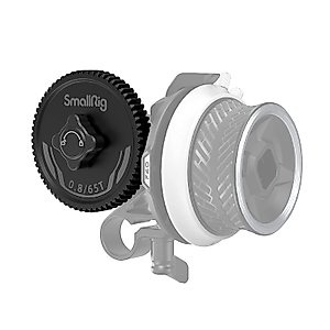 SmallRig M0.8-65T Gear for SmallRig Mini Follow Focus 3010, Comes with Standard 0.8 MOD and 65 Teeth - 3200