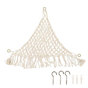 Stuffed Animal Hammock, Cotton Rope Plush Net Hand Knitted for Storage (Type 1)