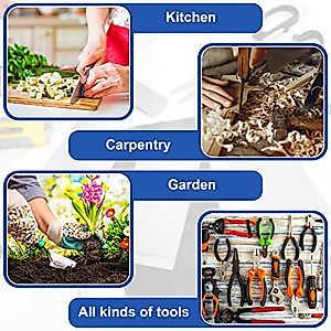 3 Pieces Diamond Sharpening Stone Diamond Knife Sharpener Plate Honing Whetstone for Kitchen Sharpening Dull, Blunt or Tired Edges (250/600/ 1200 Grit)