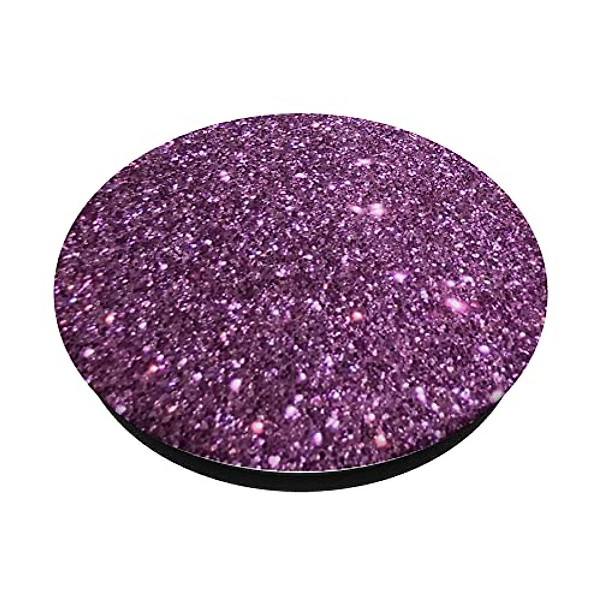 Fashion Elegant Lavender Purple-Glitter Design PopSockets Swappable PopGrip