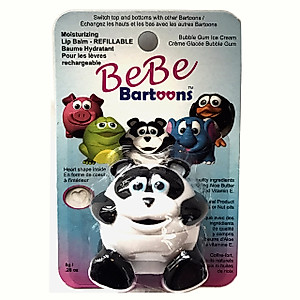 Panda Lip Balm with Bubble Gum Ice Cream scent