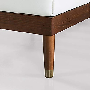 ZINUS Raymond Wood Platform Bed Frame with Adjustable Wood Headboard / Solid Wood Foundation / Wood Slat Support / No Box Spring Needed / Easy Assembly, Full