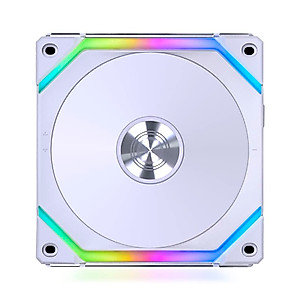 Lian Li UNI Fan SL V2 RGB Revolutionized Daisy-Chain ARGB Fan 120mm Triple Pack White SL120V2-3W