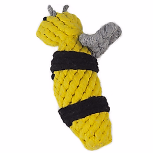 OMEM Pet Dog Chew Toy Rope Animal Little Bee Tough Teeth Cleaning for Small Dog Puppy Durable Tug Toy