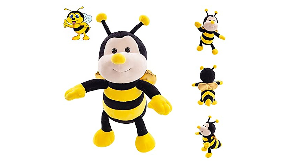 Cute Bumblebee Plush Toy - Perfect Snuggle Buddy