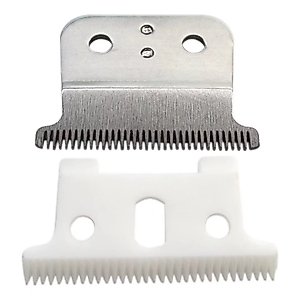 Adjustable Replacement T Blade Trimmer Replacement Blade Compatible with Andis T Outliner gtx Replacement Blade Silver