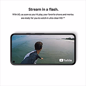 Google Pixel 5 - 5G Android Phone - Water Resistant - Unlocked Smartphone with Night Sight and Ultrawide Lens - Sorta Sage