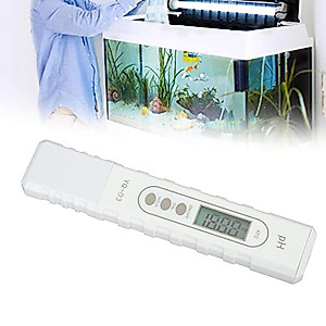 PH Tester, Digital Water Quality PH Meter Value Lock LED Display Multipurpose for Aquaculture for Aquarium